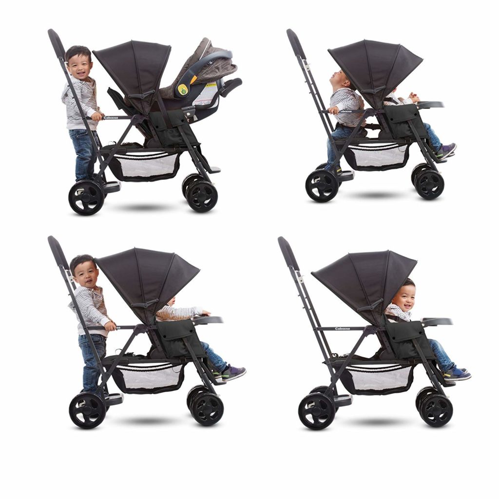 Stroller Seat Bugaboo Kangaroo Sibling Seat - Convert To Double ...