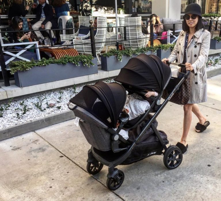 Joovy Qool Stroller Review: perfect for triplets or twins and an older kid.