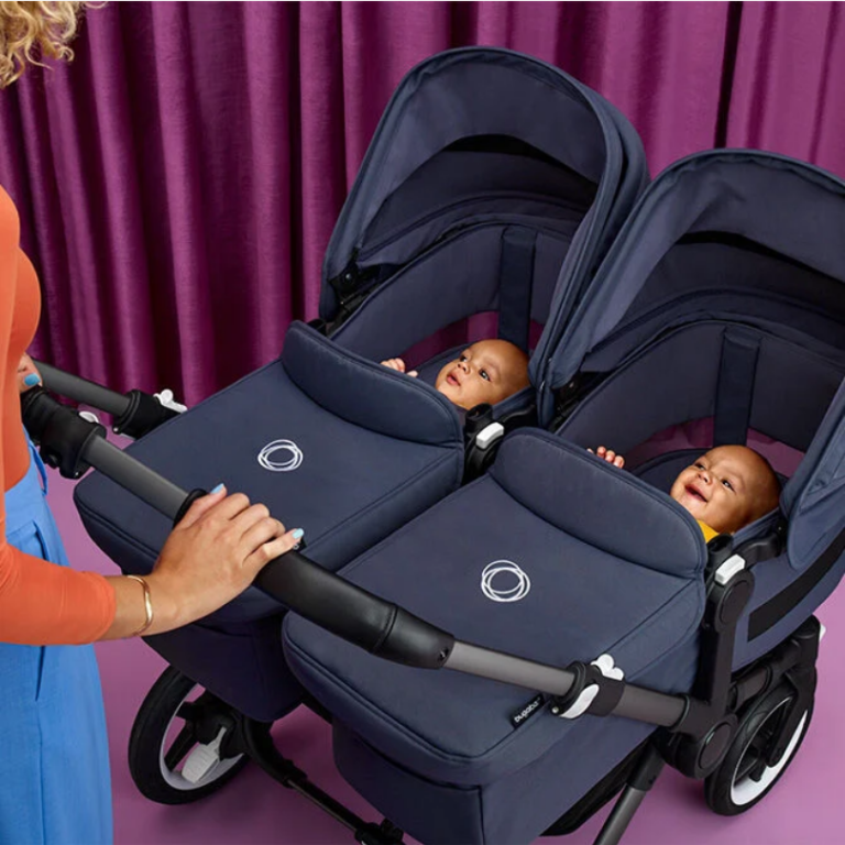 Bugaboo Donkey5 Stroller Review: Use as single or double or for twins.
